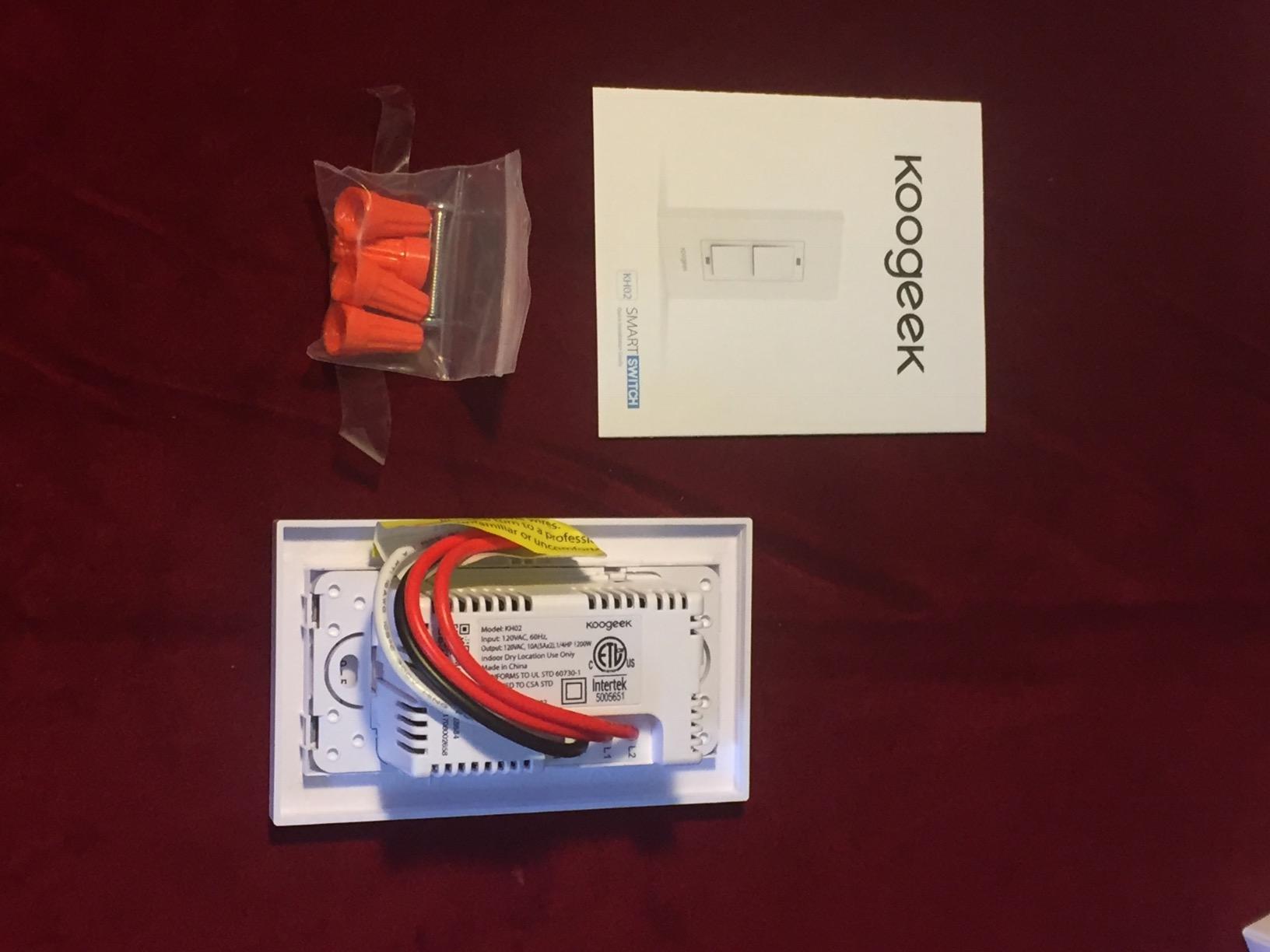 Wi-Fi Enabled Smart Light Switch - Koogeek.com