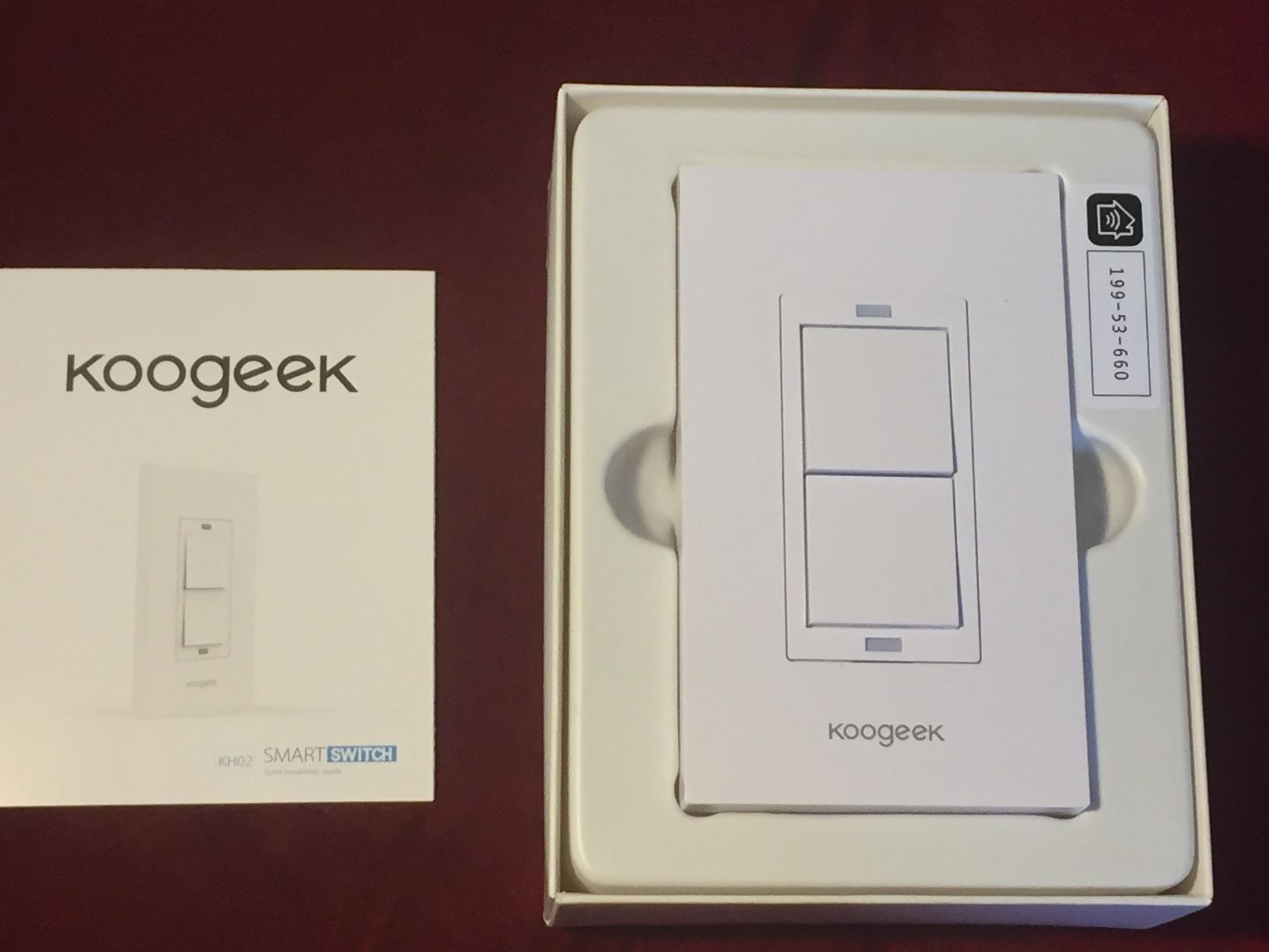 Wi-Fi Enabled Smart Light Switch - Koogeek.com